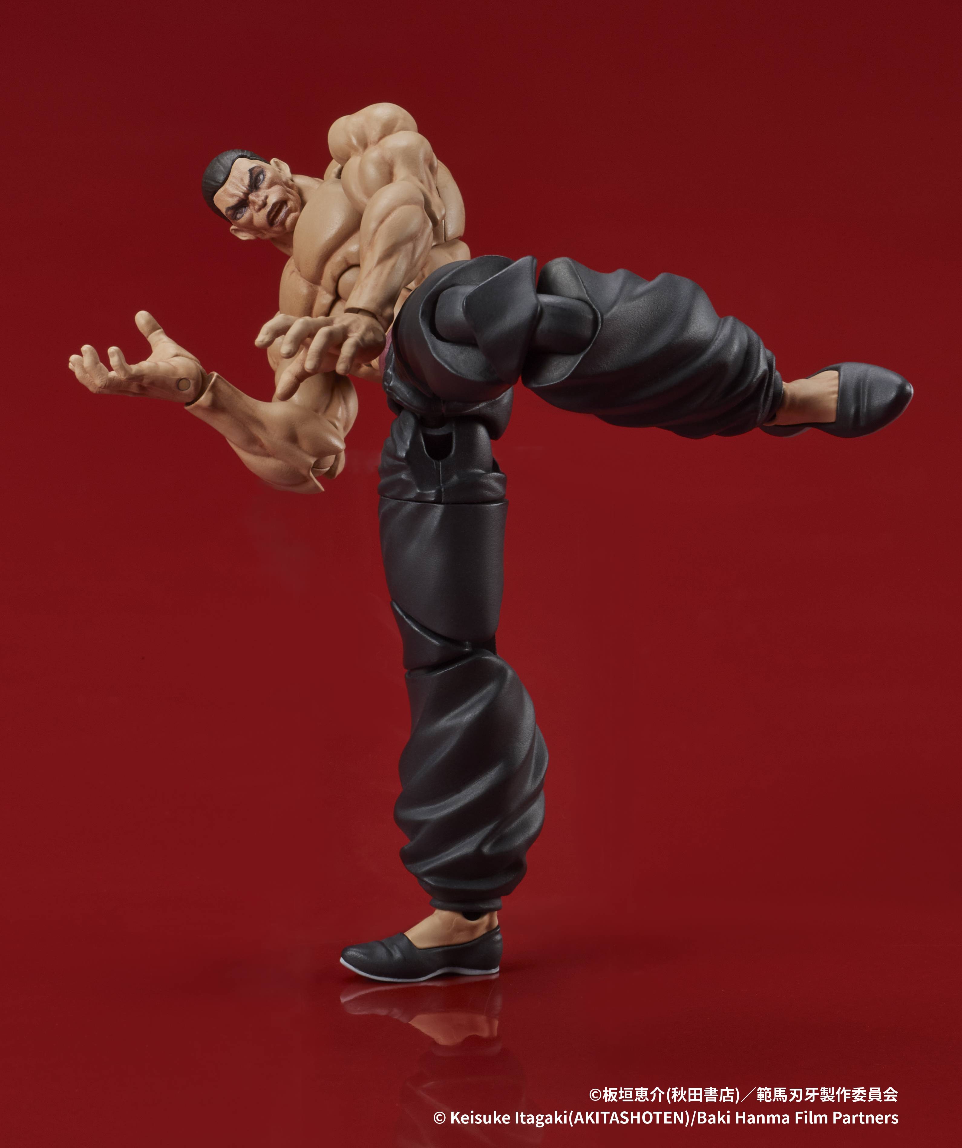 DIGACTION: Baki Hanma Son of Ogre - Retsu Kaioh 1/24 [DIG] - Nin-Nin ...