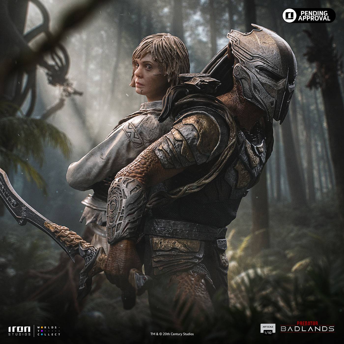 Art Scale: Predator: Badlands - Dek & Thia 1/10 [Iron Studios / Hot ...