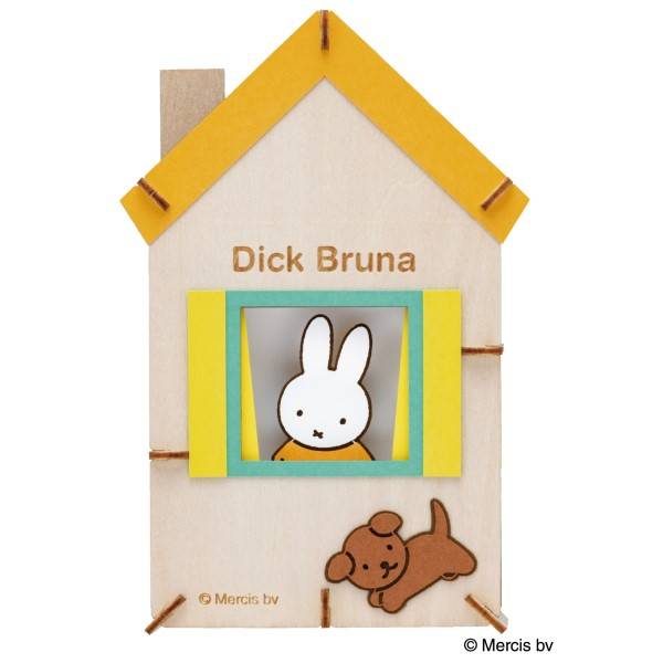 3D Wooden Puzzle: Miffy Paper Theater - Miffy & Home [Ensky] - Nin-Nin ...