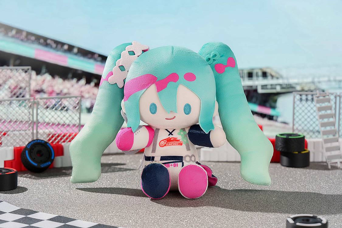 Hatsune Miku GT Project: Hatsune Miku Racing Ver. - 2025 Plush Toy Set ...