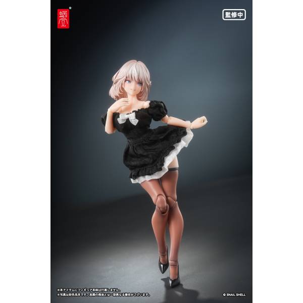 Action Figure: Puff Sleeve Dress Set (Black) - Expansion Set [Snail ...