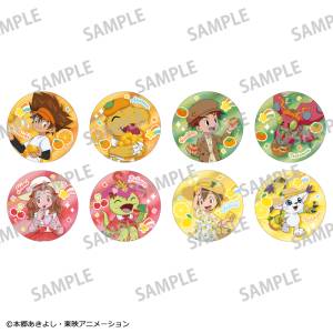 Digimon Adventure: Badge Collection - Fruit Party Vol.1 (8 Packs Box ...