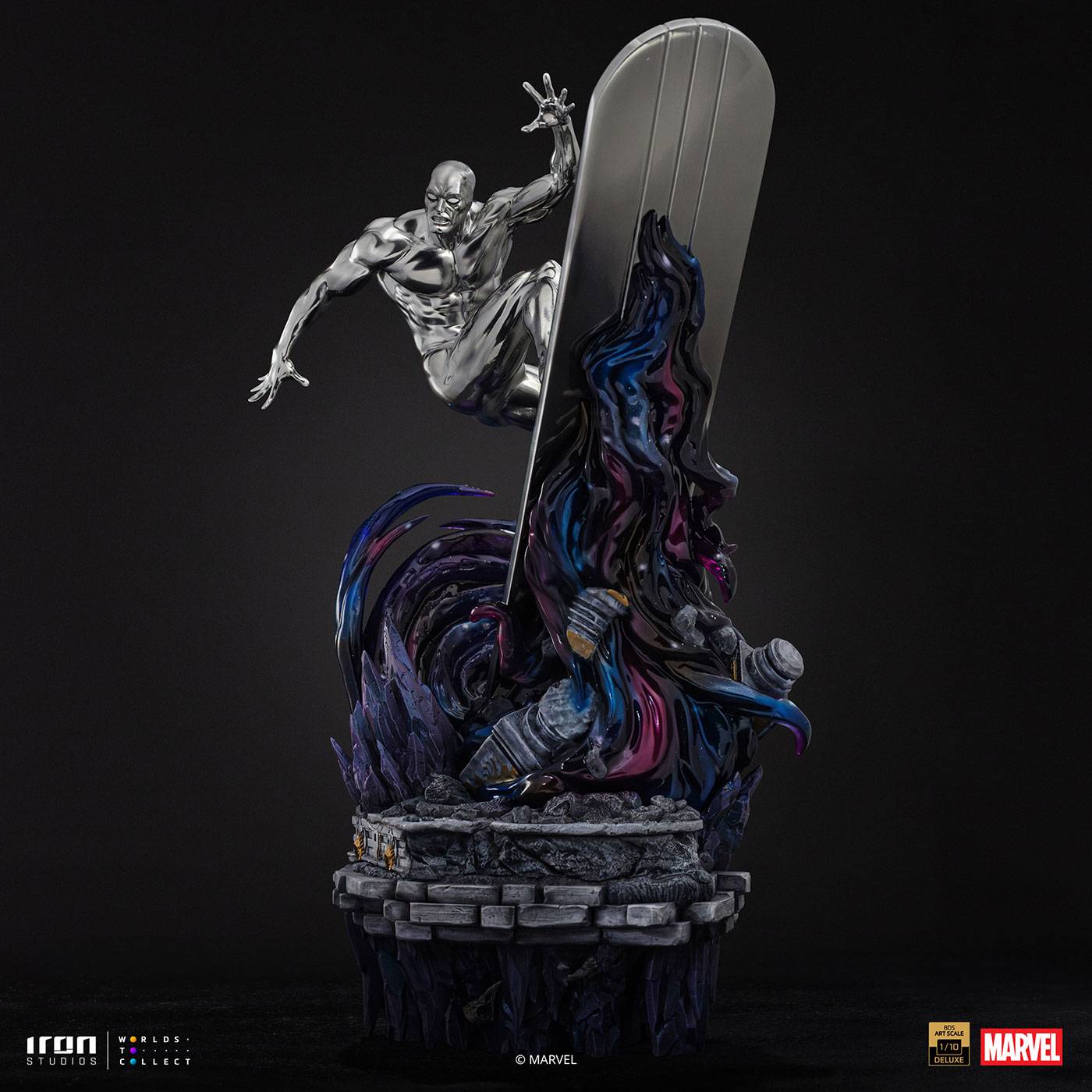 DX Art Scale: Marvel Comics - Silver Surfer (Comics Ver.) 1/10 [Iron ...