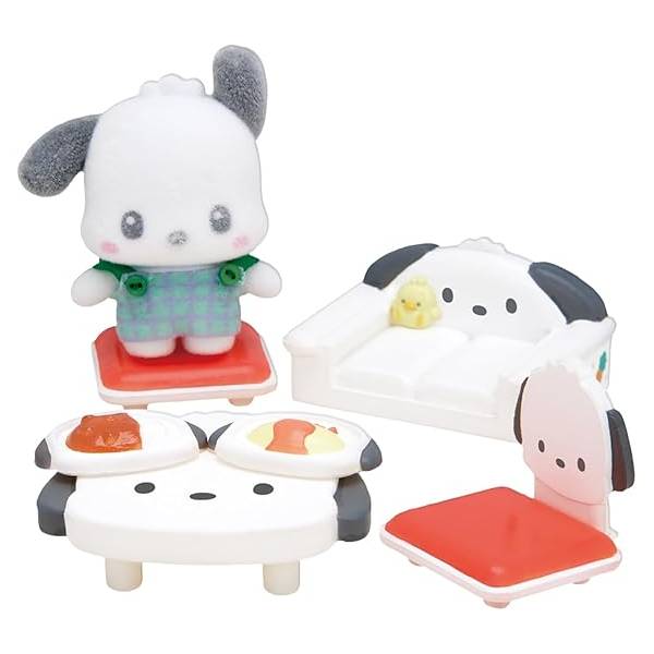 Petit Tomo Sanrio Characters: Pochacco Living Room Set [Bandai] - Nin ...