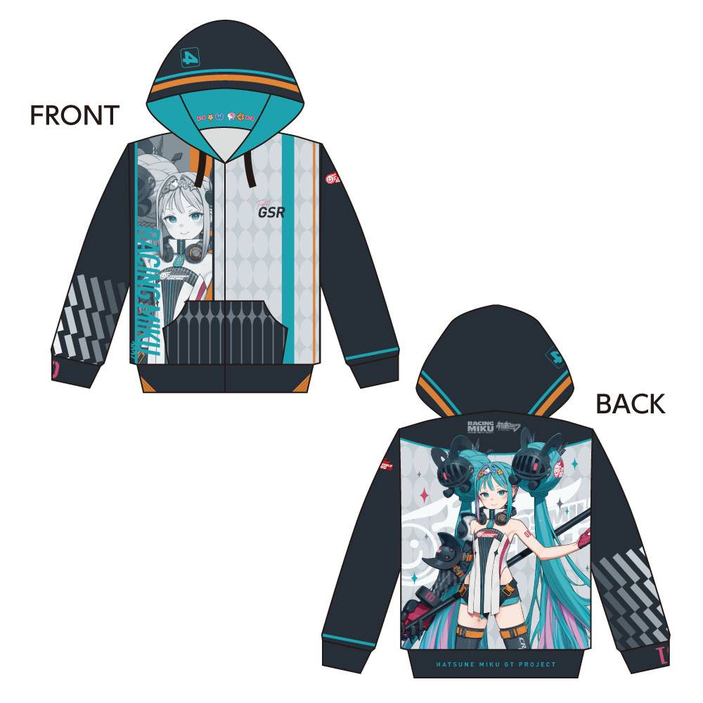 Hatsune Miku: Racing Miku Hoodie (M) 2026 Ver. [Caravan] - Nin-Nin-Game.com