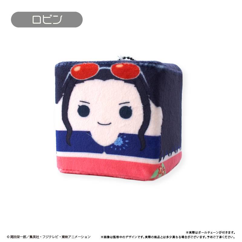 One Piece: Square Plush Mascot Vol.2 - Robin [Tapioca] - Nin-Nin-Game.com