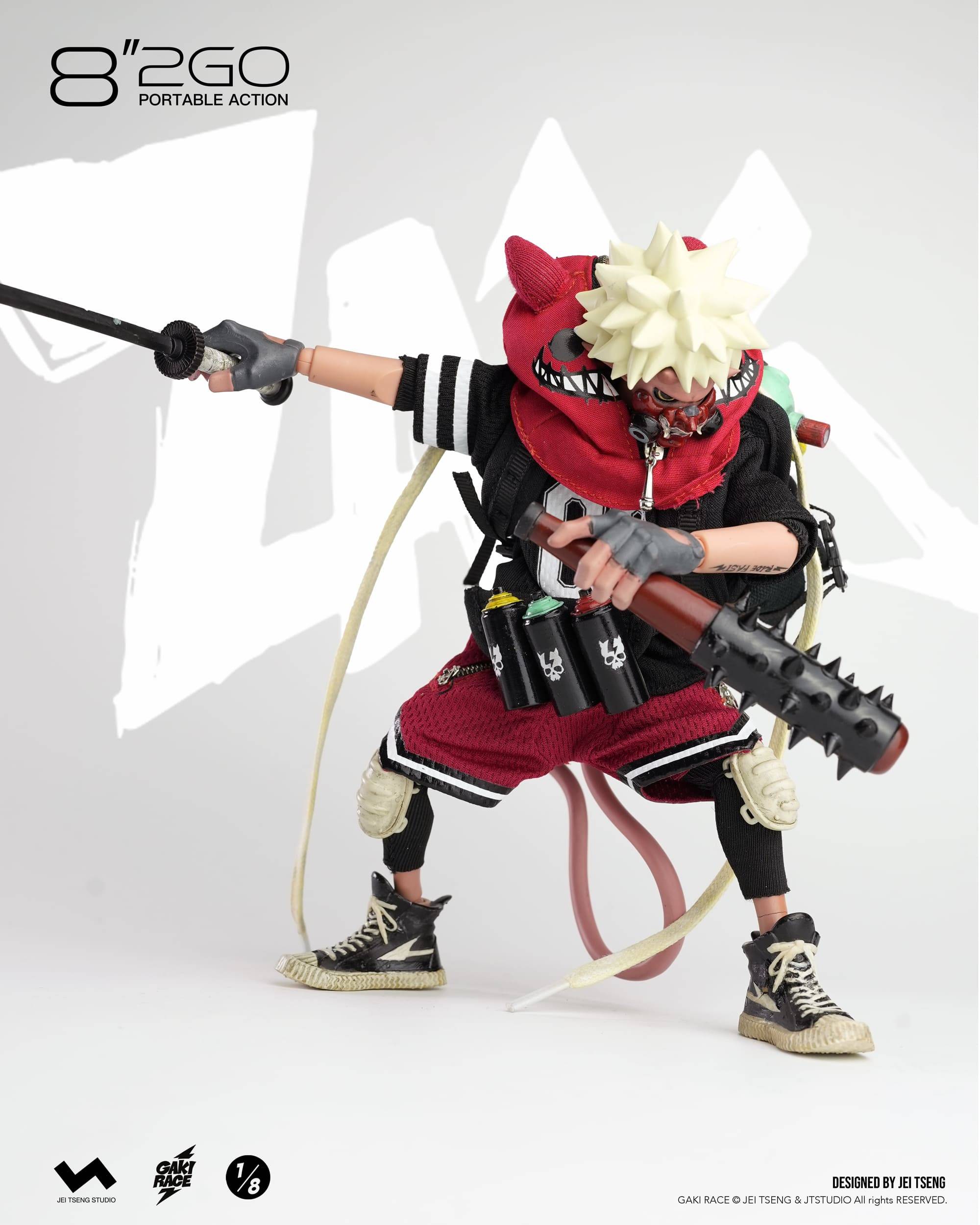 Gaki Race: 8''2GO - Zaiki 1/8 [JTSTUDIO x S14] - Nin-Nin-Game.com