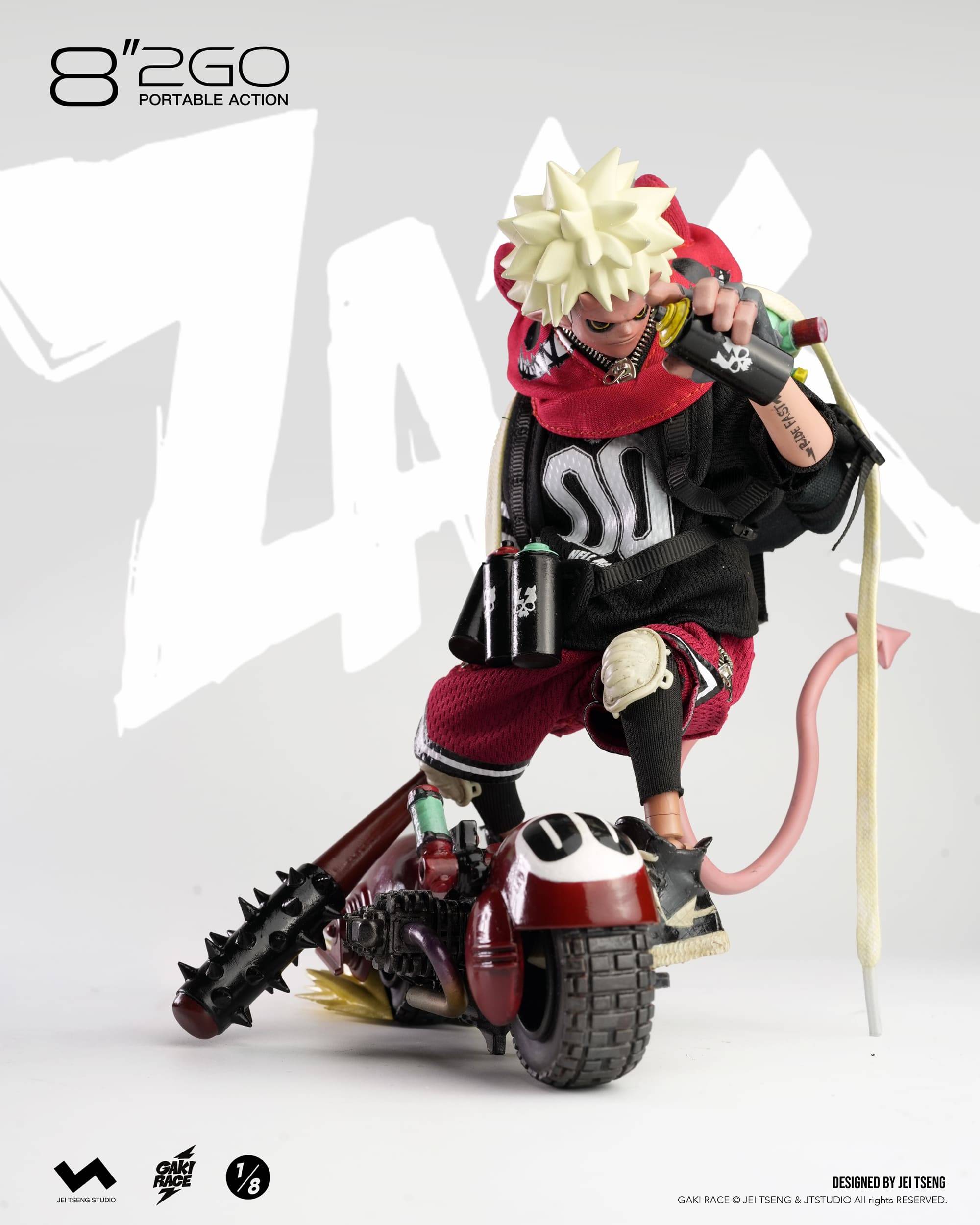 Gaki Race: 8''2GO - Zaiki 1/8 [JTSTUDIO x S14] - Nin-Nin-Game.com