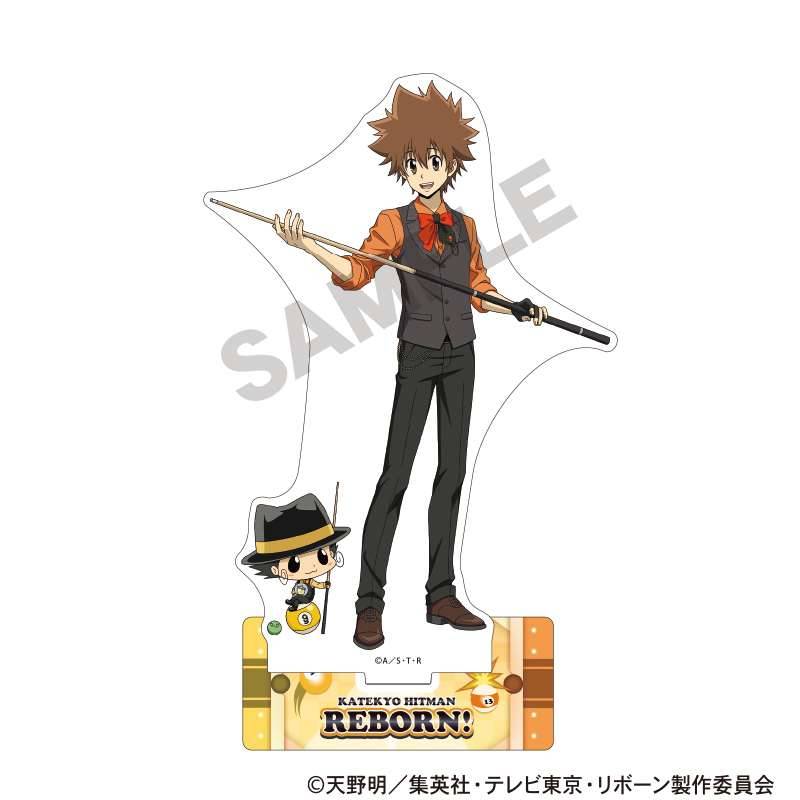 Katekyo Hitman REBORN!: Acrylic Stand Collection - Reborn & Tsunayoshi ...
