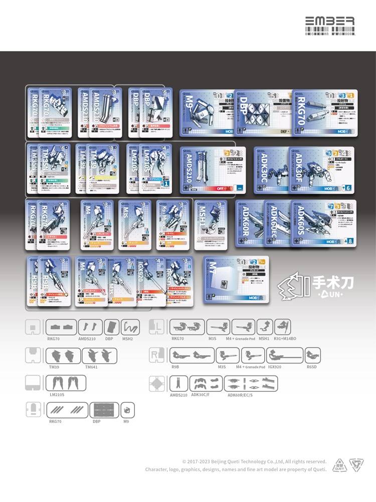 Ember The Obsidian Protocol: UN Scalpel - Expansion Pack (Plastic Model) [Kotobukiya] - Nin-Nin ...