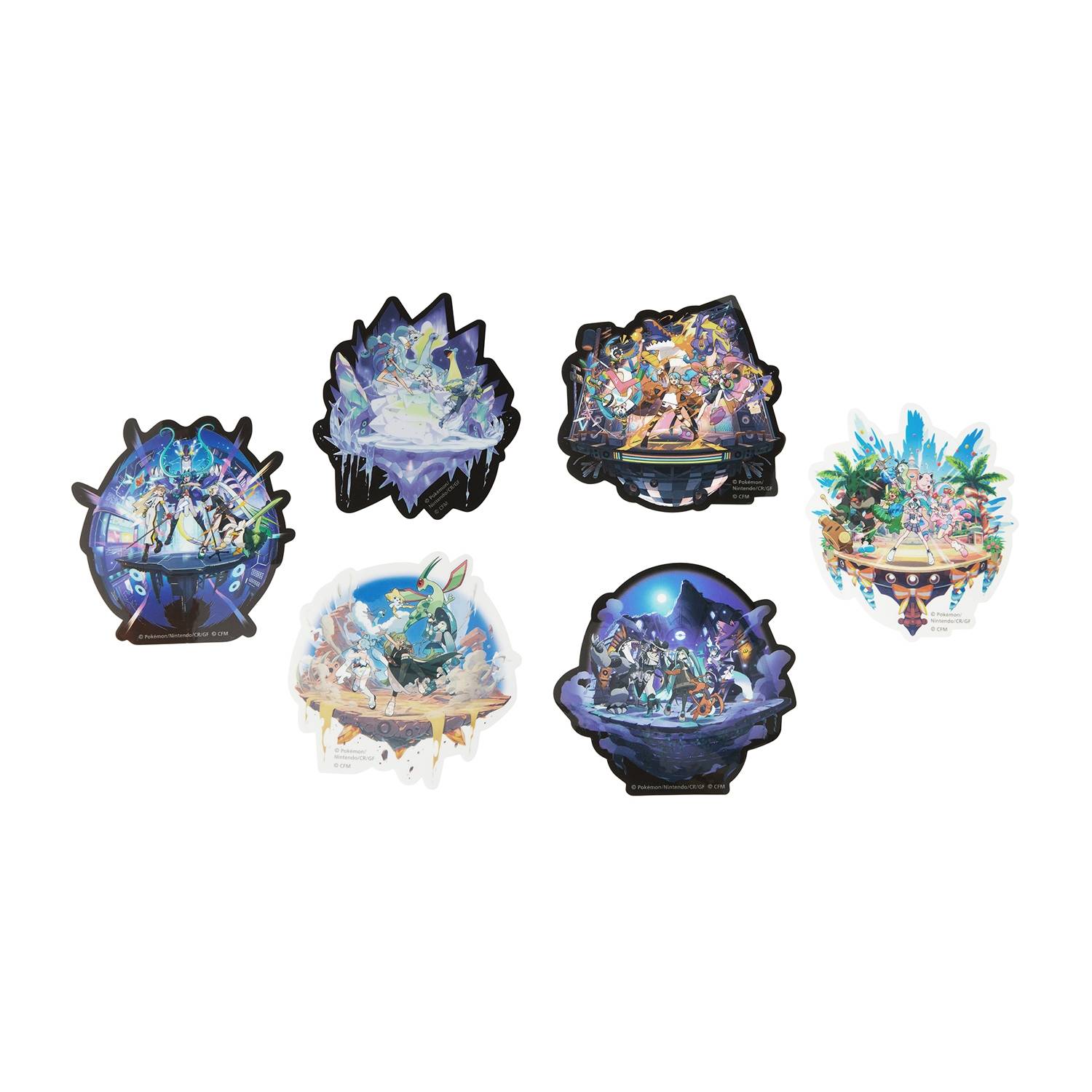 PokéMiku 18 Harmony Stage: Sticker Collection (Set of 6) (Limited ...