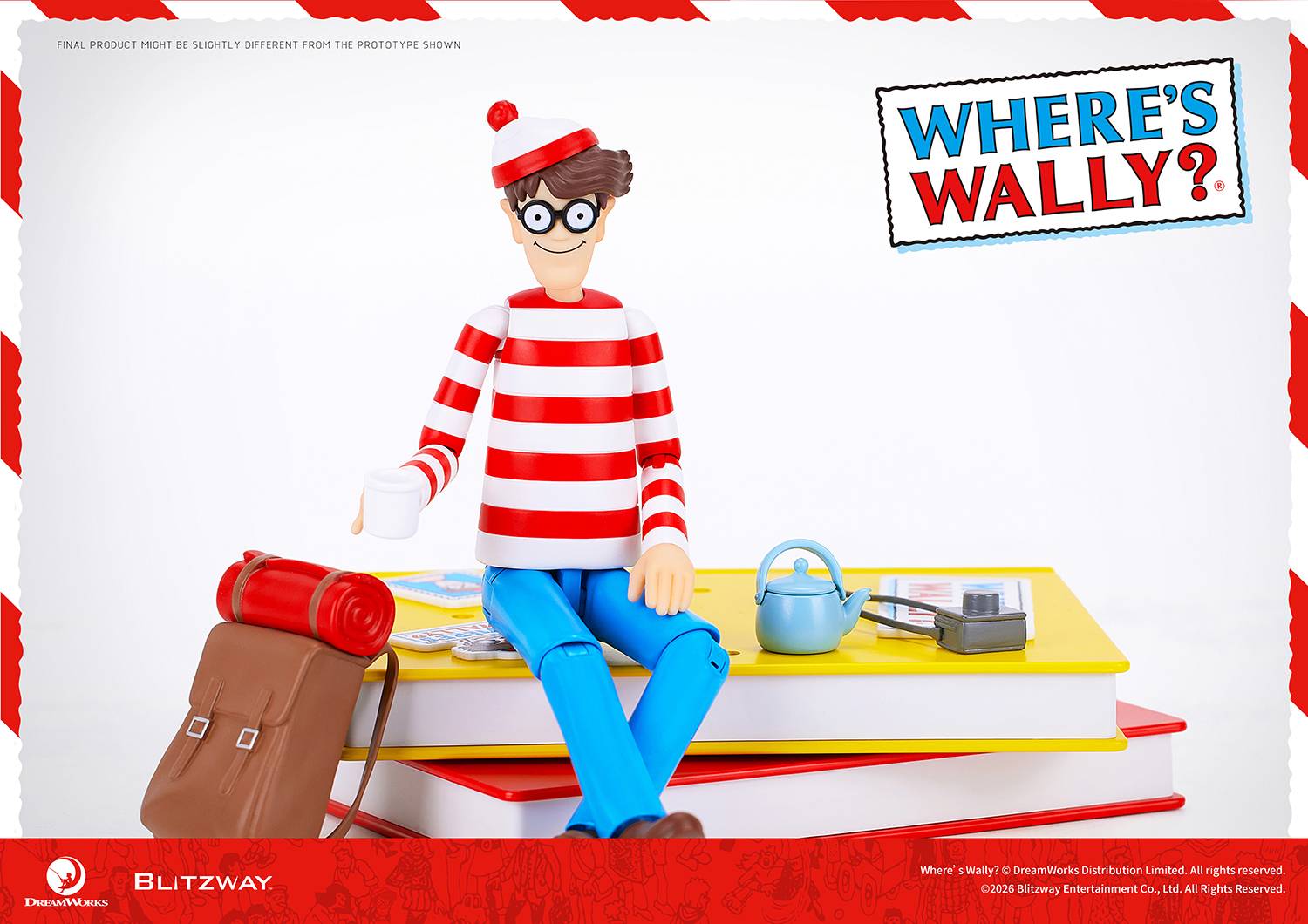 Action Figure: Where's Wally? - Wally 1/12 [Blitzway Japan] - Nin-Nin ...