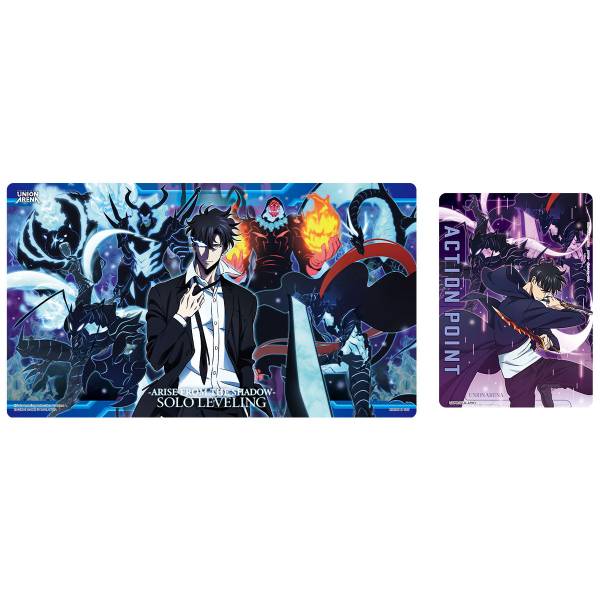 UNION ARENA: Solo Leveling - Playmat & Action Point Card Set (BCGF ...