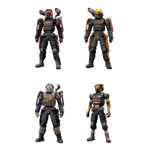 Action Figure: Acid Rain Novark - FXH-AR Squad (Set of 4) [FEXT HOBBY ...