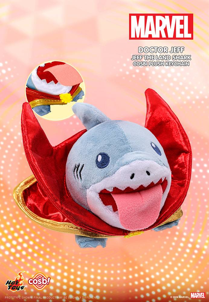 Marvel Rivals: Jeff the Land Shark - Plush Mascot Cosb! Collection (6 ...