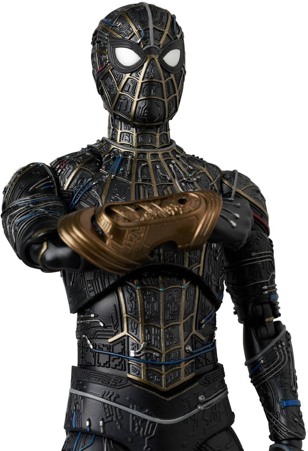 MAFEX (No. 308) : Spider-Man No Way Home - Spider-Man (Black & Gold Ver ...