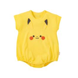 Pokémon MonPoké: Pikachu Jersey Short-Sleeved Romper [The Pokémon ...
