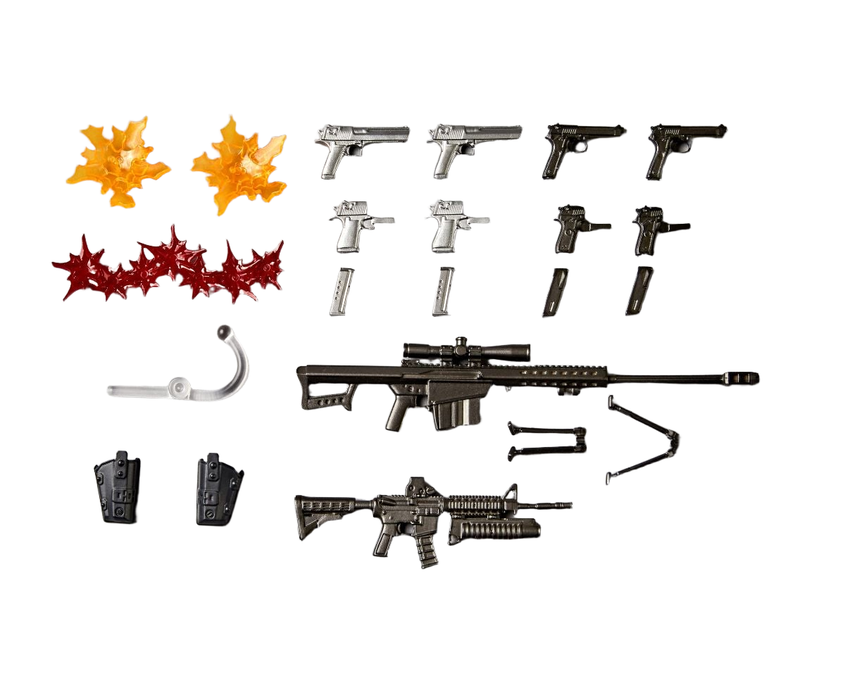 Revoltech: Firearms Accessory Set Vol.1 - Optional Parts (Reissue ...