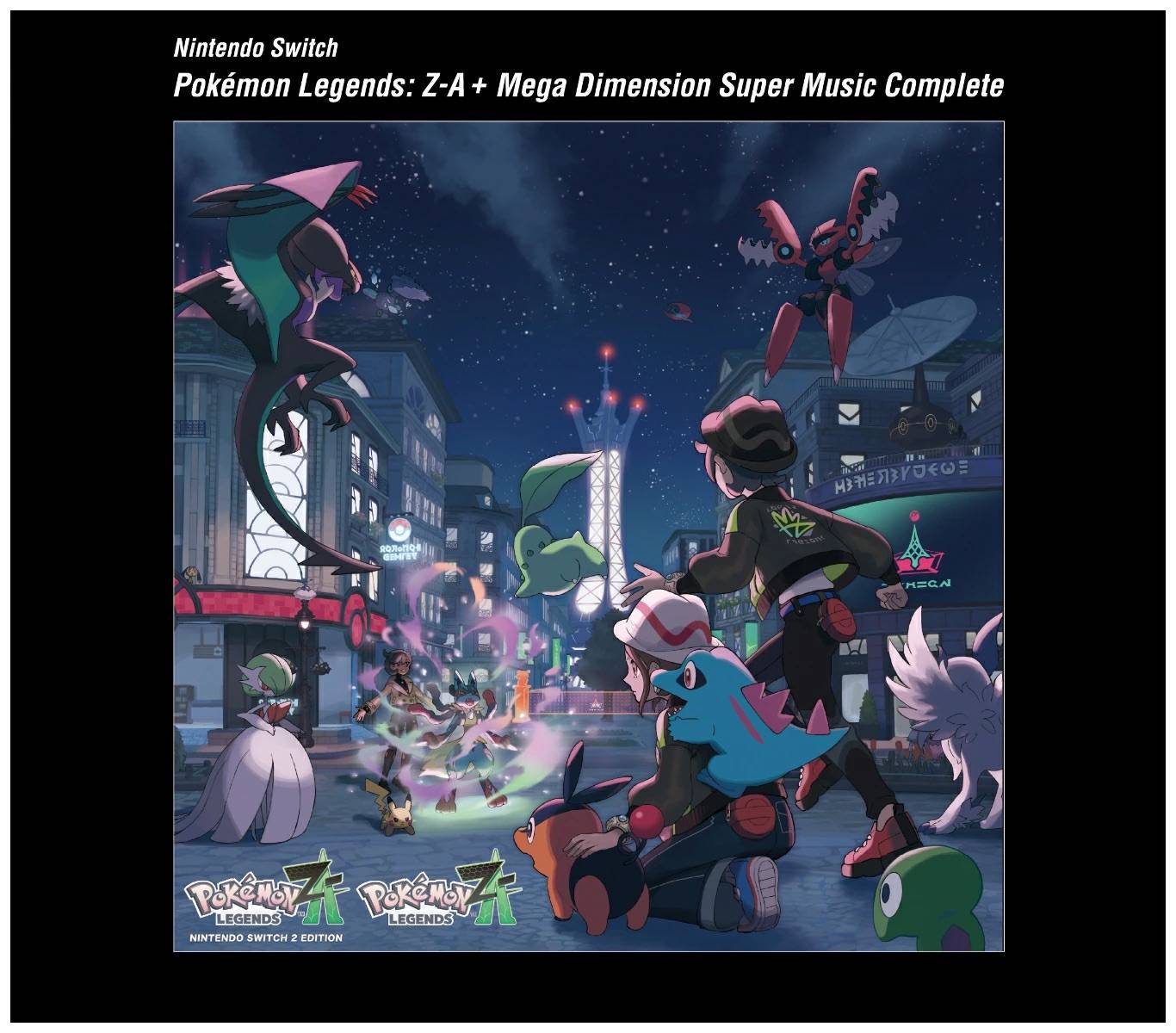 Pokémon Legends Z-A + Mega Dimension Rush: Super Music Complete (CD ...