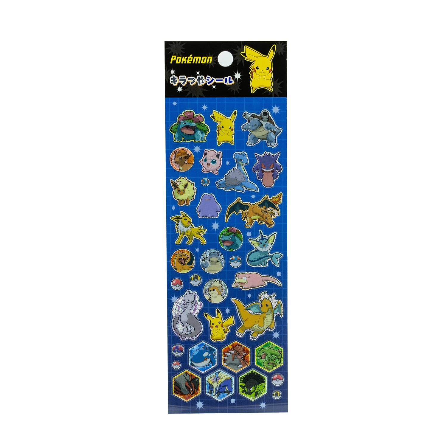 Pokémon: Sparkly and Glossy Sticker Set A [The Pokémon Company] - Nin ...