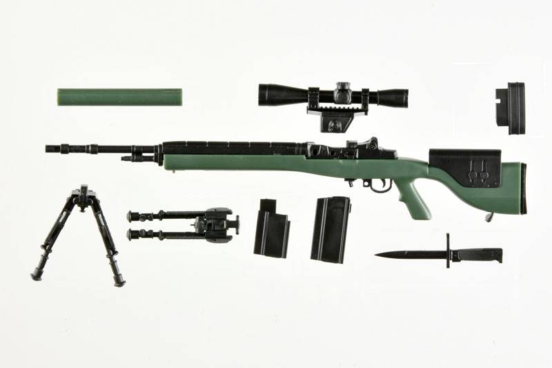 Little Armory: M14DMR (LA119) - Plastic Model 1/12 [Tomytec] - Nin-Nin ...