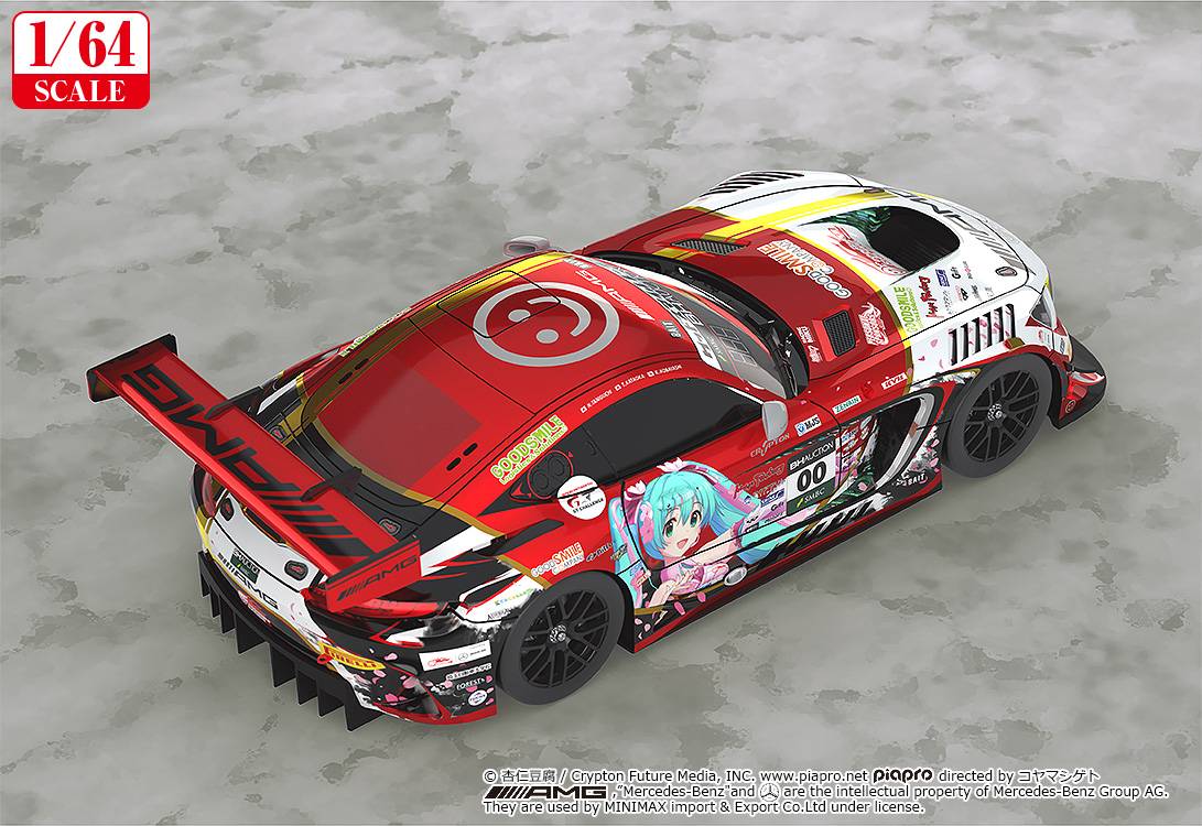 Hatsune Miku GT Project 1/64: Mercedes AMG Team Good Smile 2019 ...