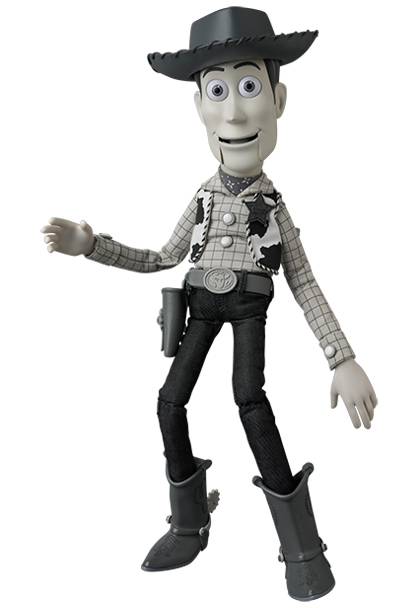 Toy Story: Woody 1/1 - Black & White Ultimate Ver. [Medicom Toy] - Nin ...
