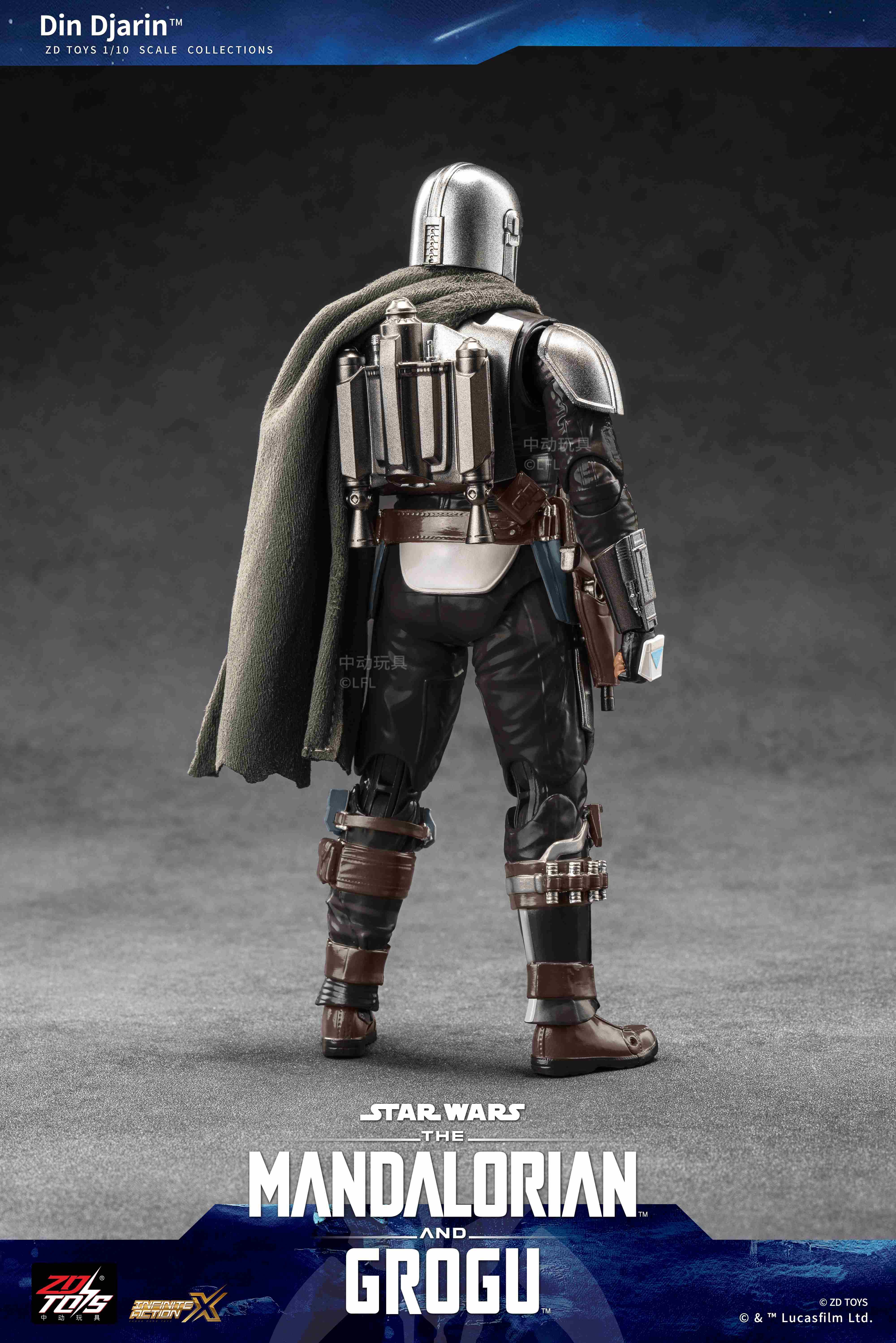 Star Wars: The Mandalorian 1/10 - Infinity Action X Series [ZD Toys ...