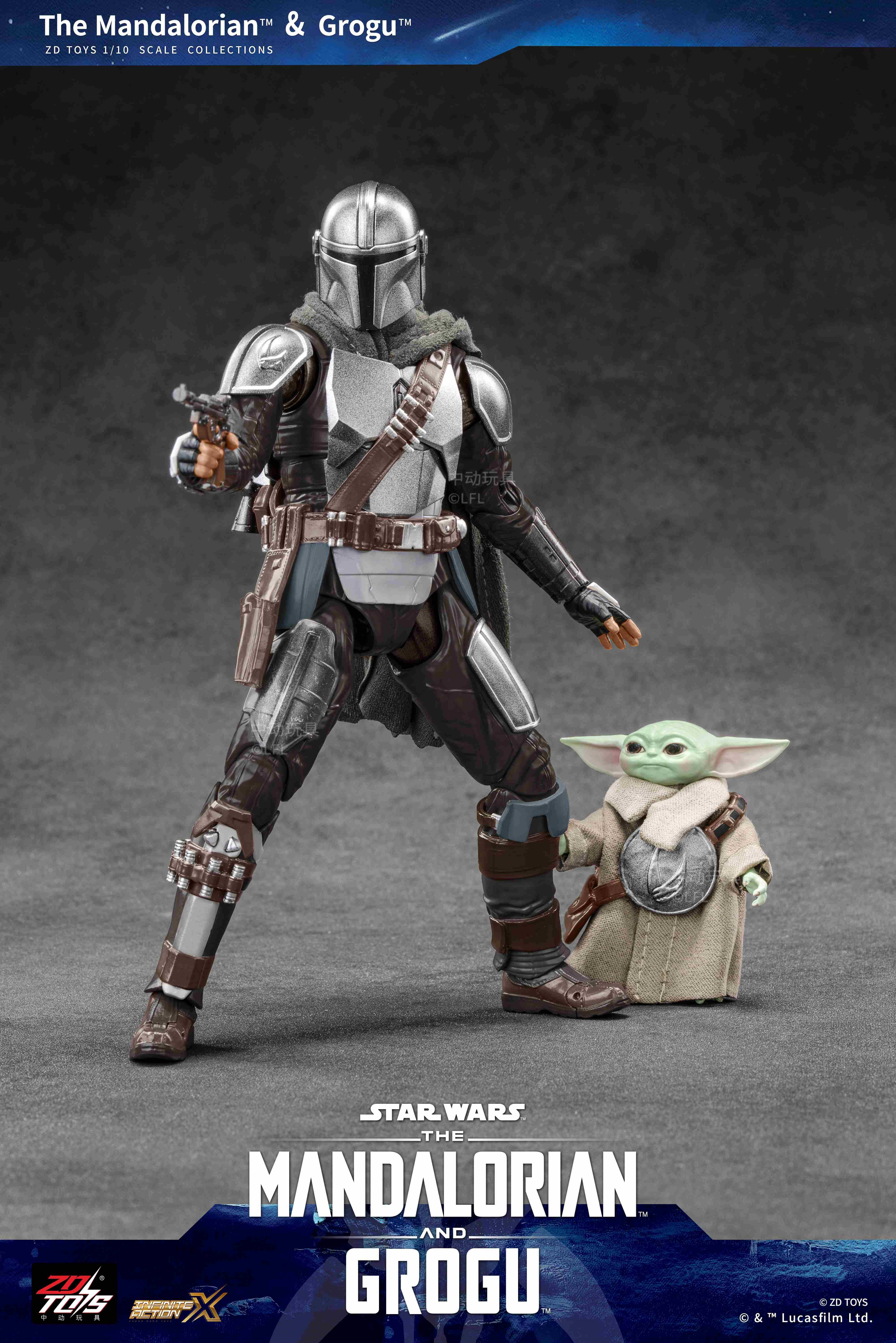 Star Wars: The Mandalorian & Grogu 1/10 - Infinity Action X Series [ZD ...